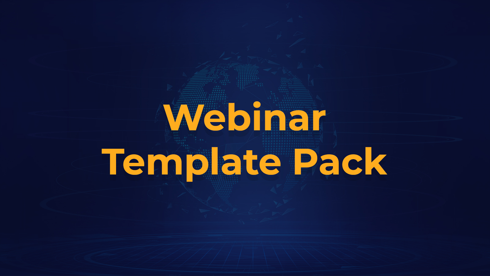 Webinar Template Pack – Expert Scale
